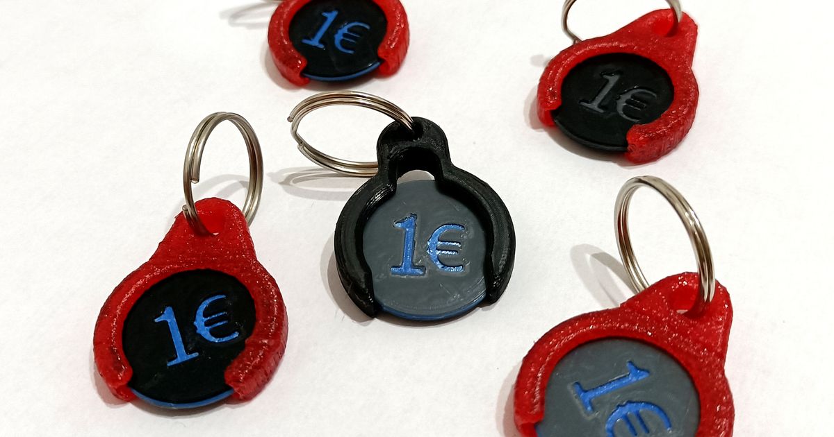 Coin trolley by Ester Sanz | Download free STL model | Printables.com