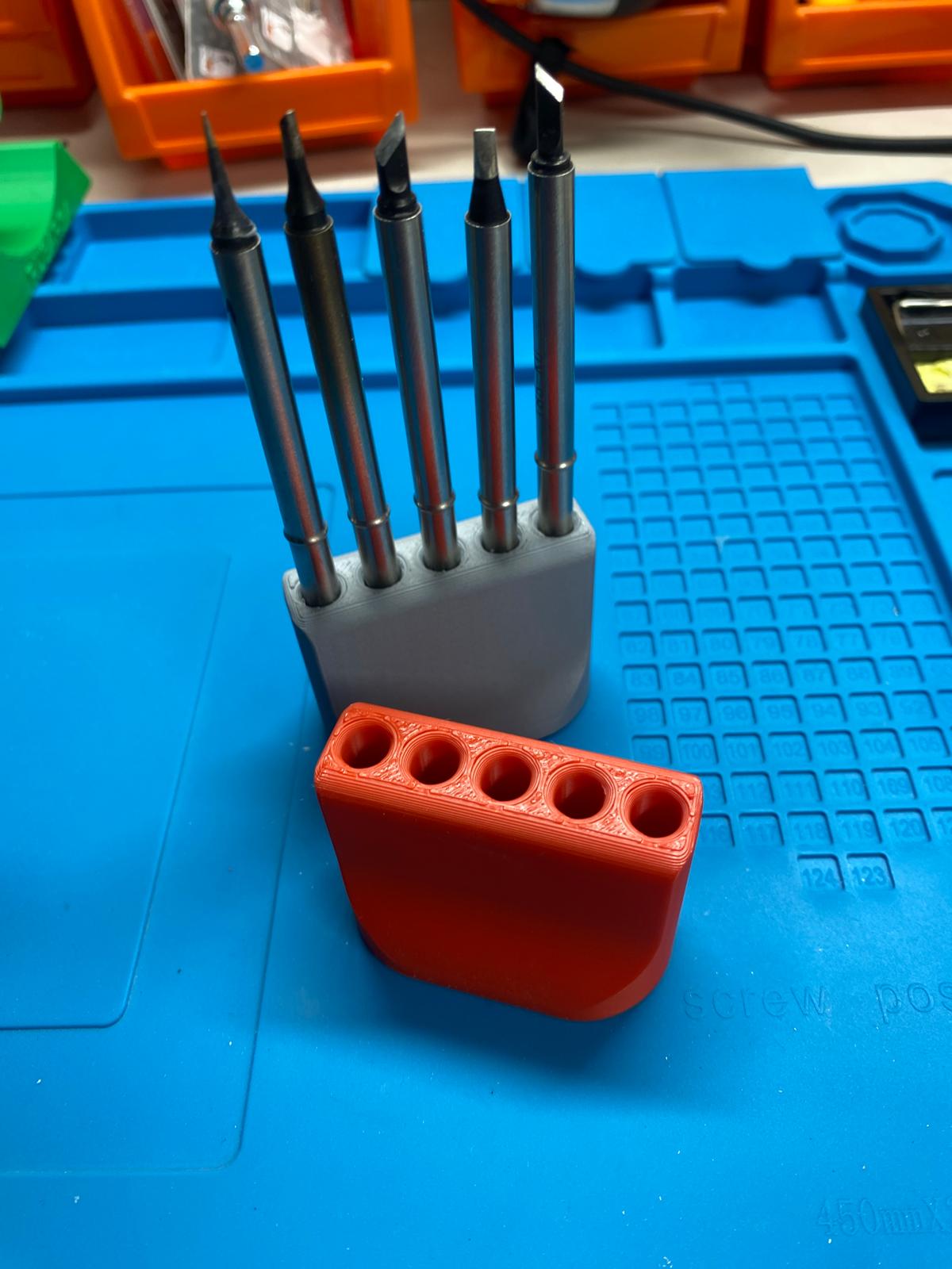Soldering Iron Tips Holder by DavidB. | Download free STL model ...