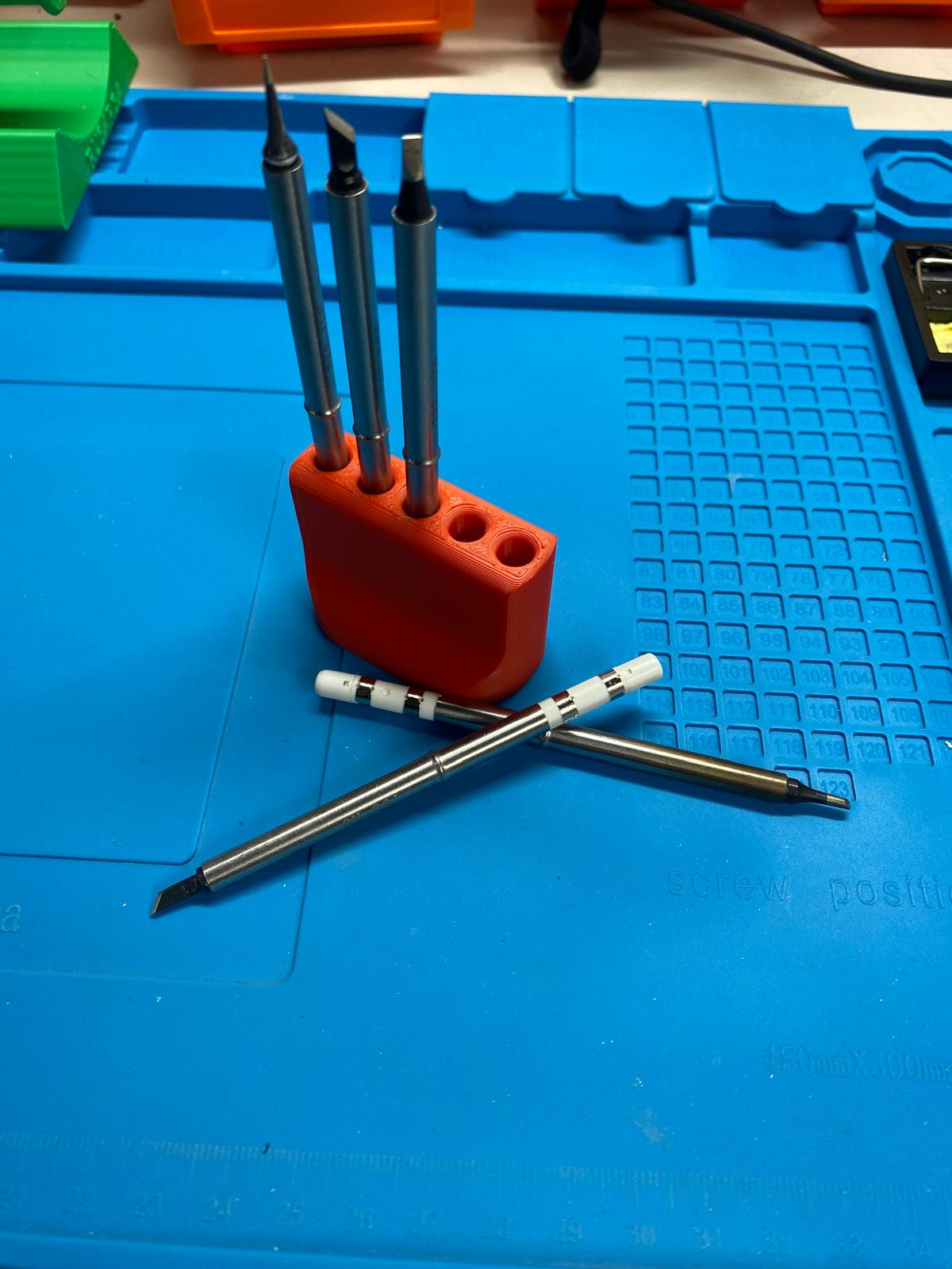 Soldering Iron Tips Holder by DavidB. | Download free STL model ...