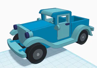 Ford truck by the 3D modeler | Download free STL model | Printables.com