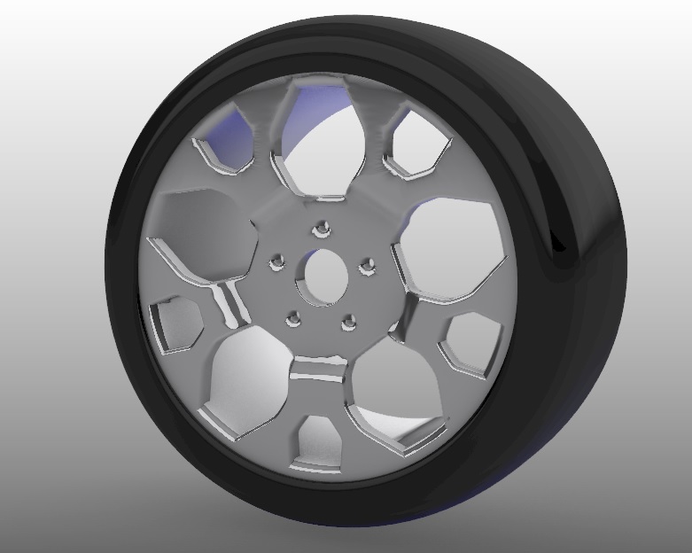 3D Wheel Model by andires42 | Download free STL model | Printables.com