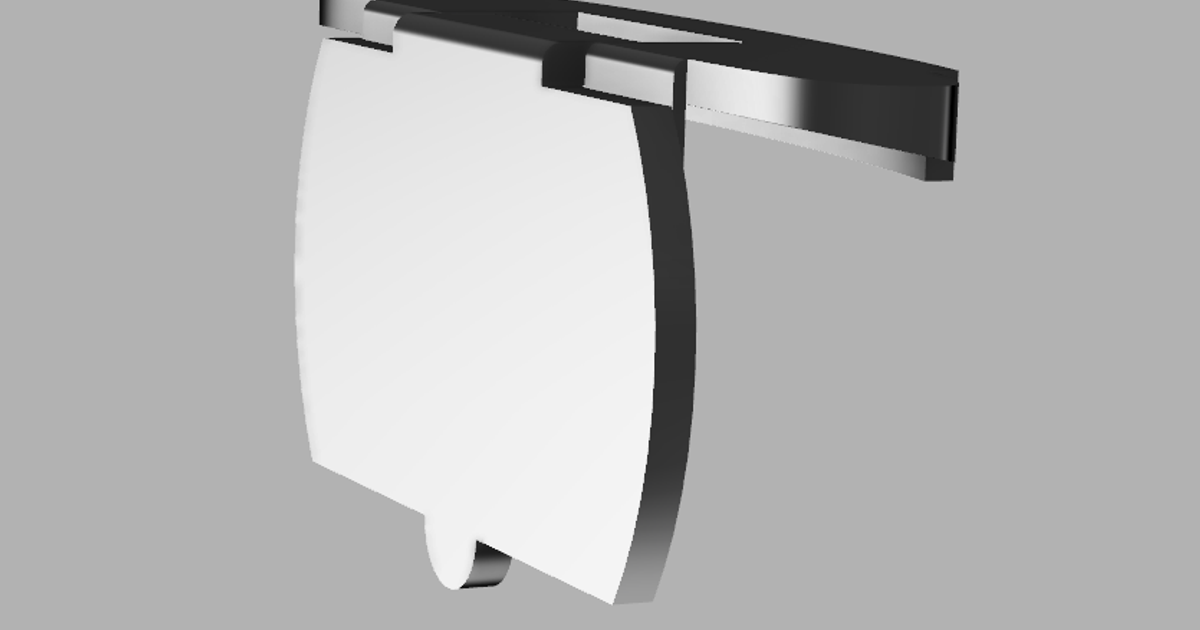 Logitech C Webcam Privacy Cover By Avise Download Free Stl Model Printables Com