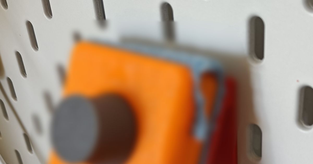 Skadis wall accessories by Pete | Download free STL model | Printables.com