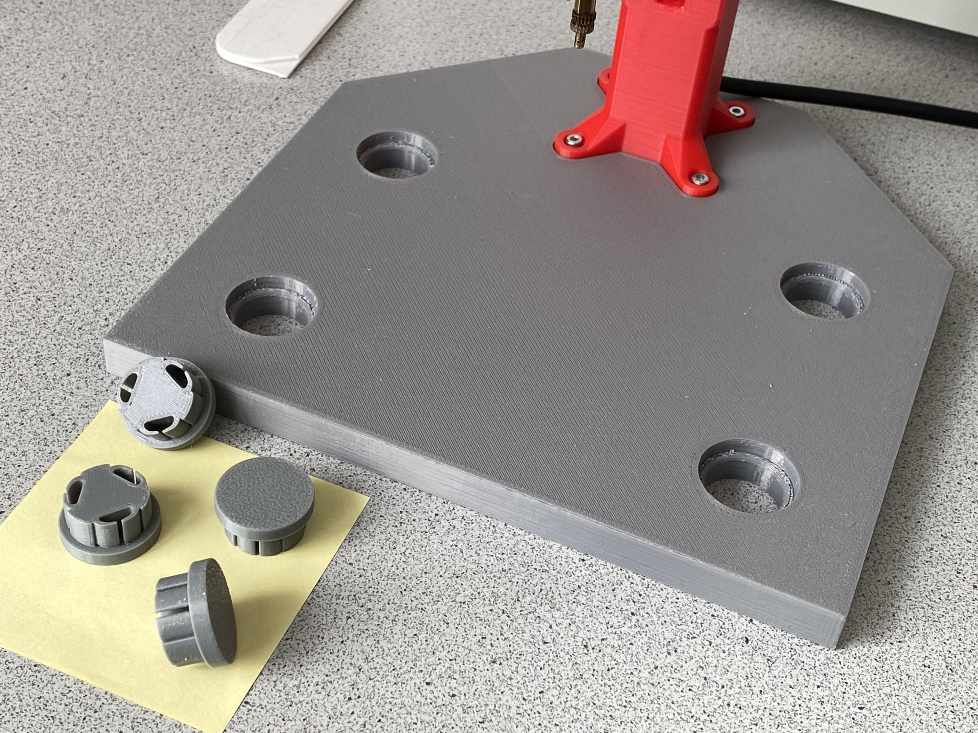 Baseplate for a Heat Insert Press by Tritschi | Download free STL model ...