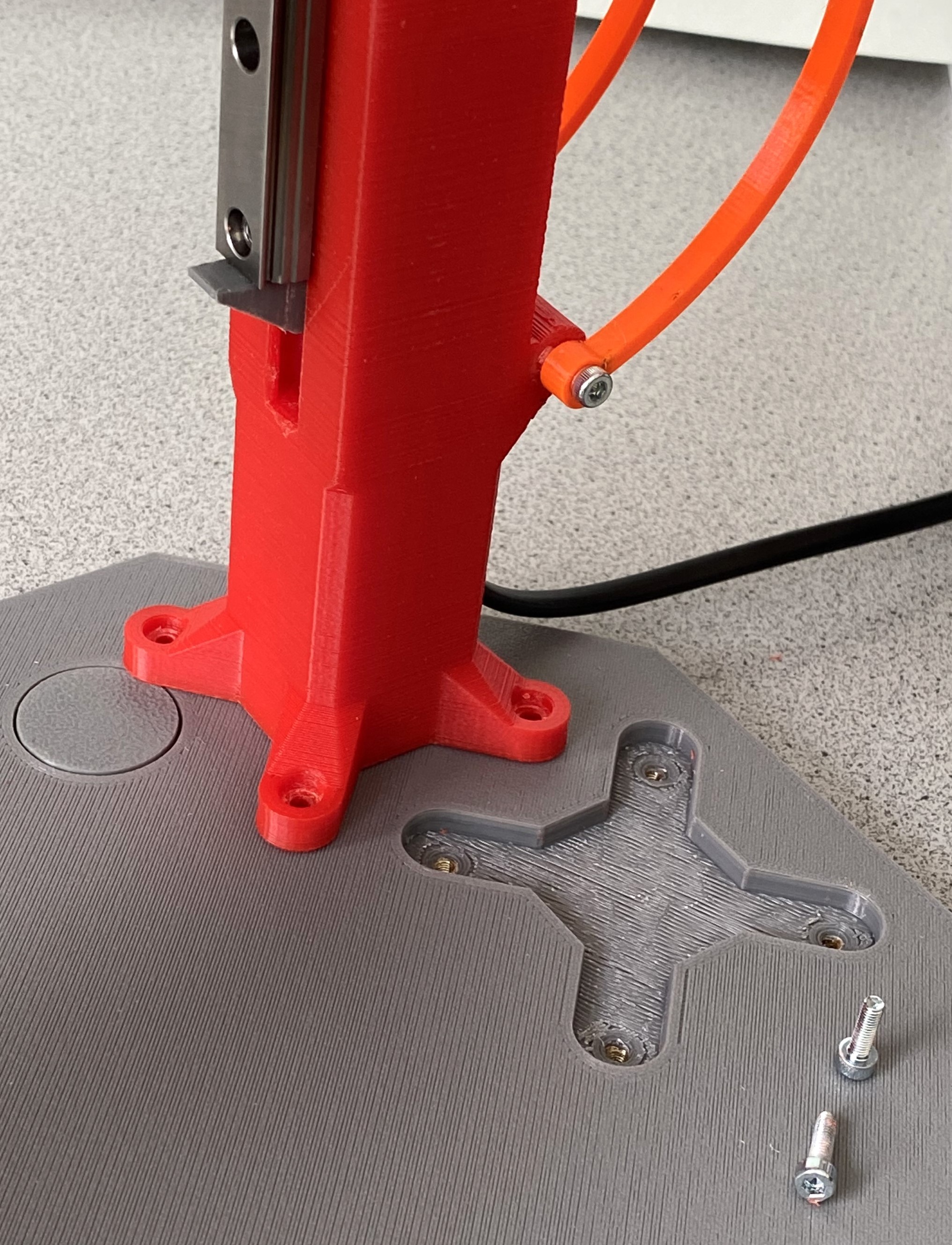 Baseplate for a Heat Insert Press by Tritschi | Download free STL model ...