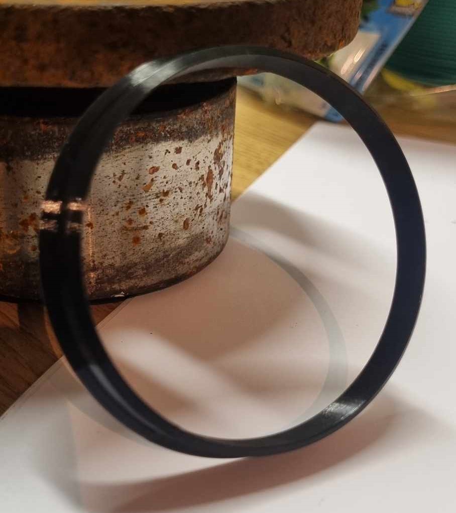 centering ring for volvo/Ford rims. Inside dim: 64 Outside dim: about ...