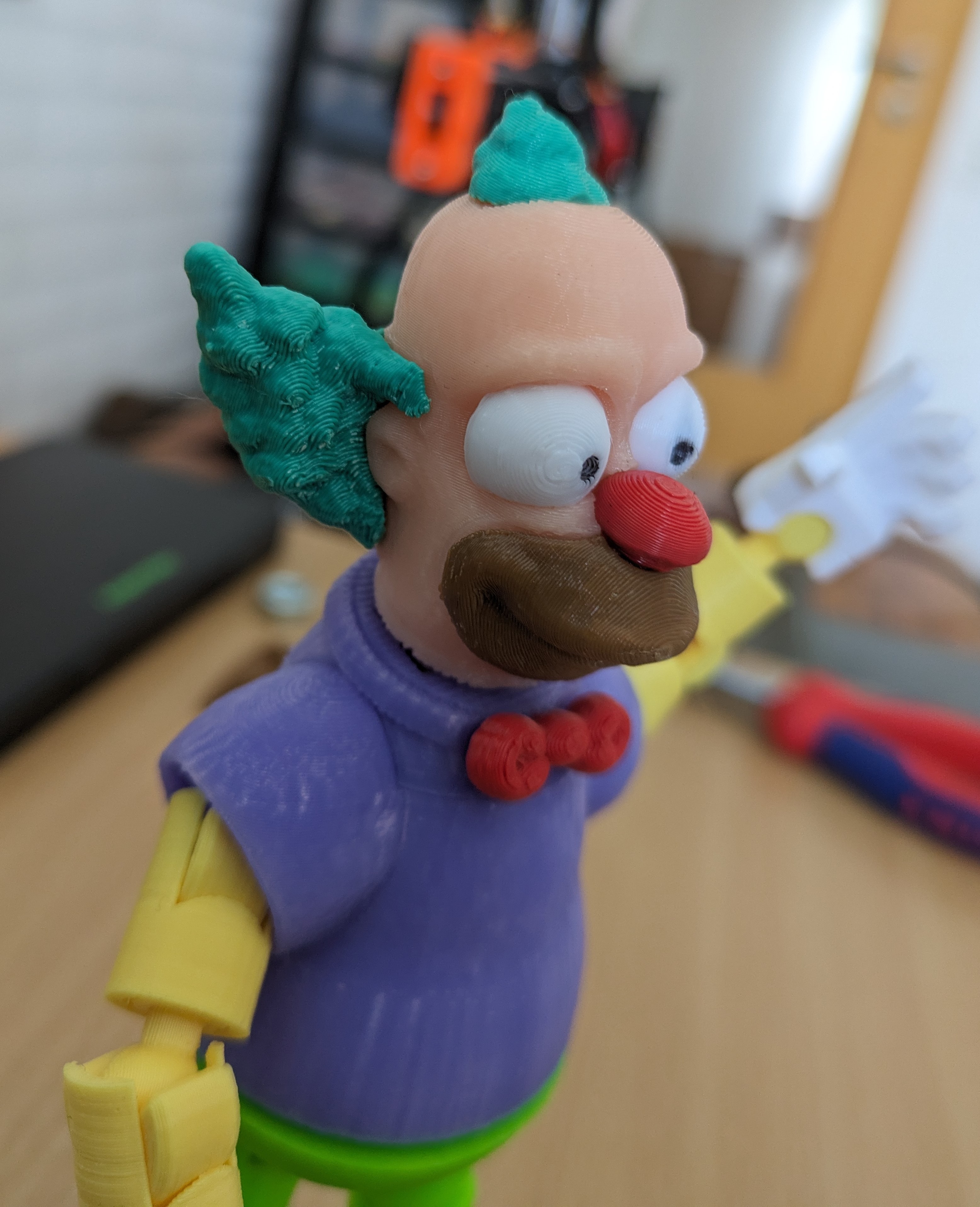 Die Simpsons Mini13 Krusty Skin by Alex | Download free STL model ...