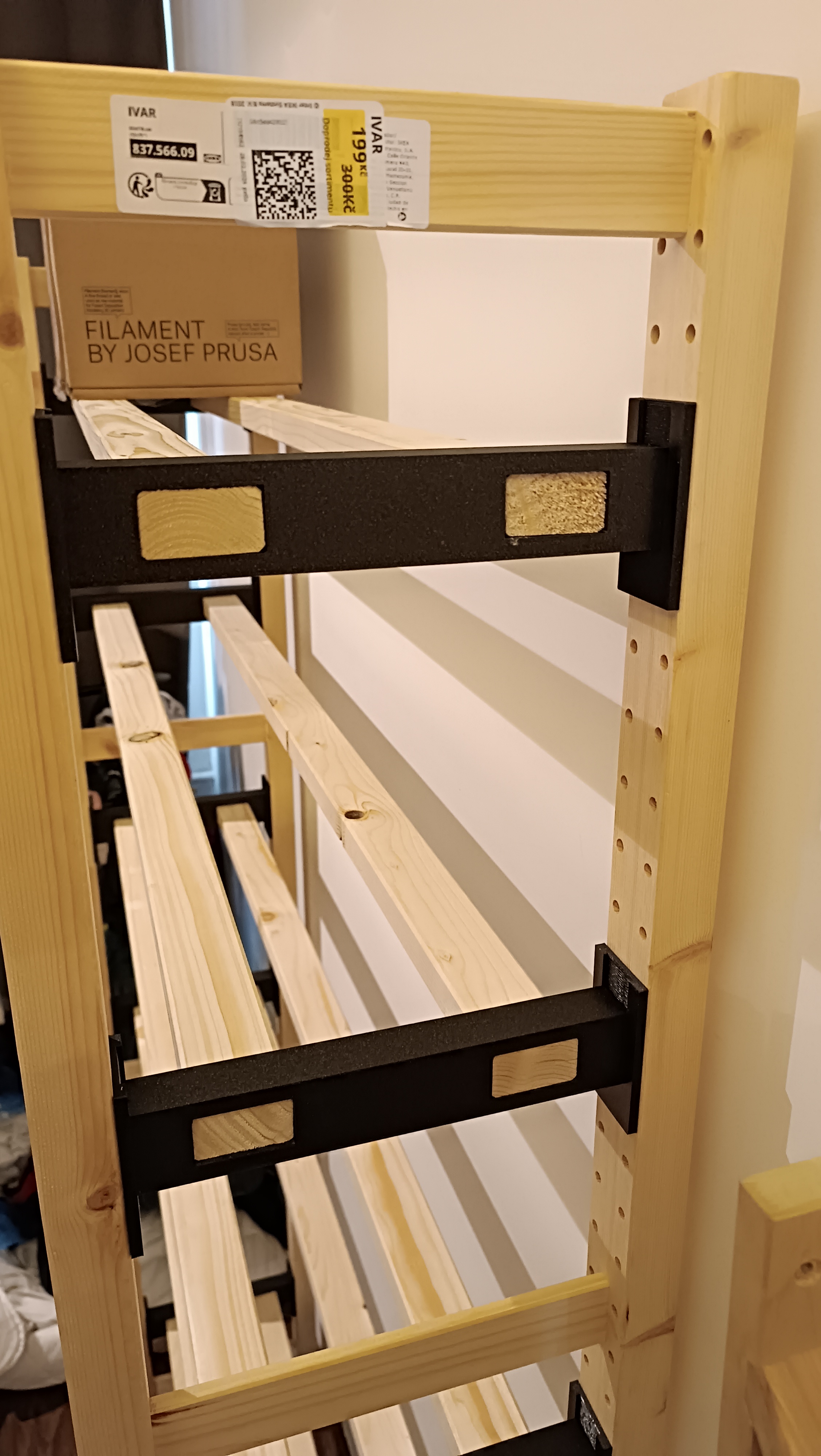 Ikea IVAR system - mount for shelf by Michal Linhart | Download free ...