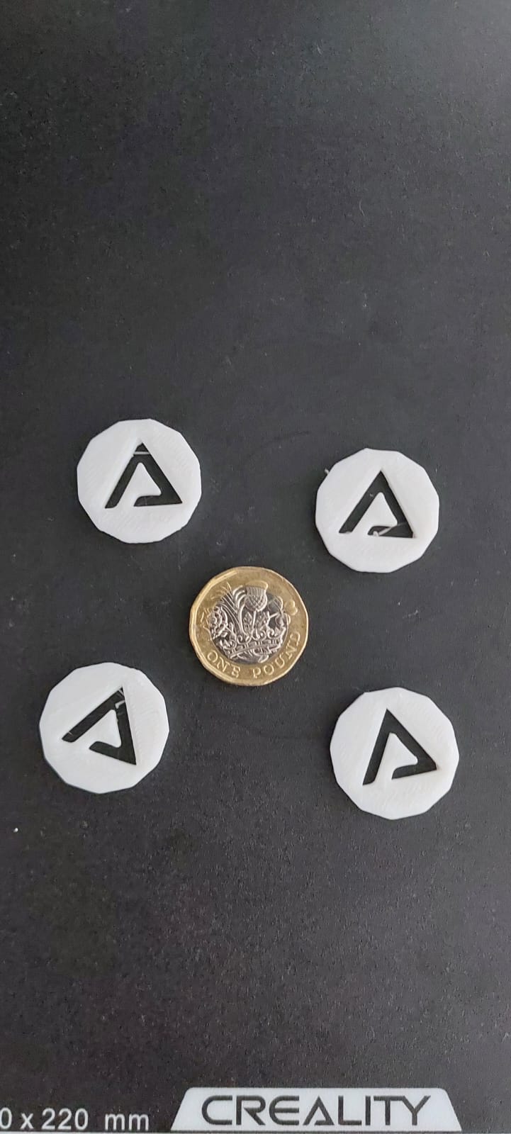 Pound Shopping Cart Coin creality logo (£1) by Mal | Download free STL ...