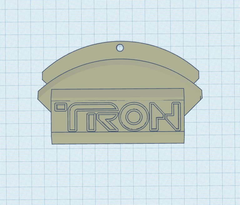 Tron Disk Holder Wall mount by Troy | Download free STL model ...