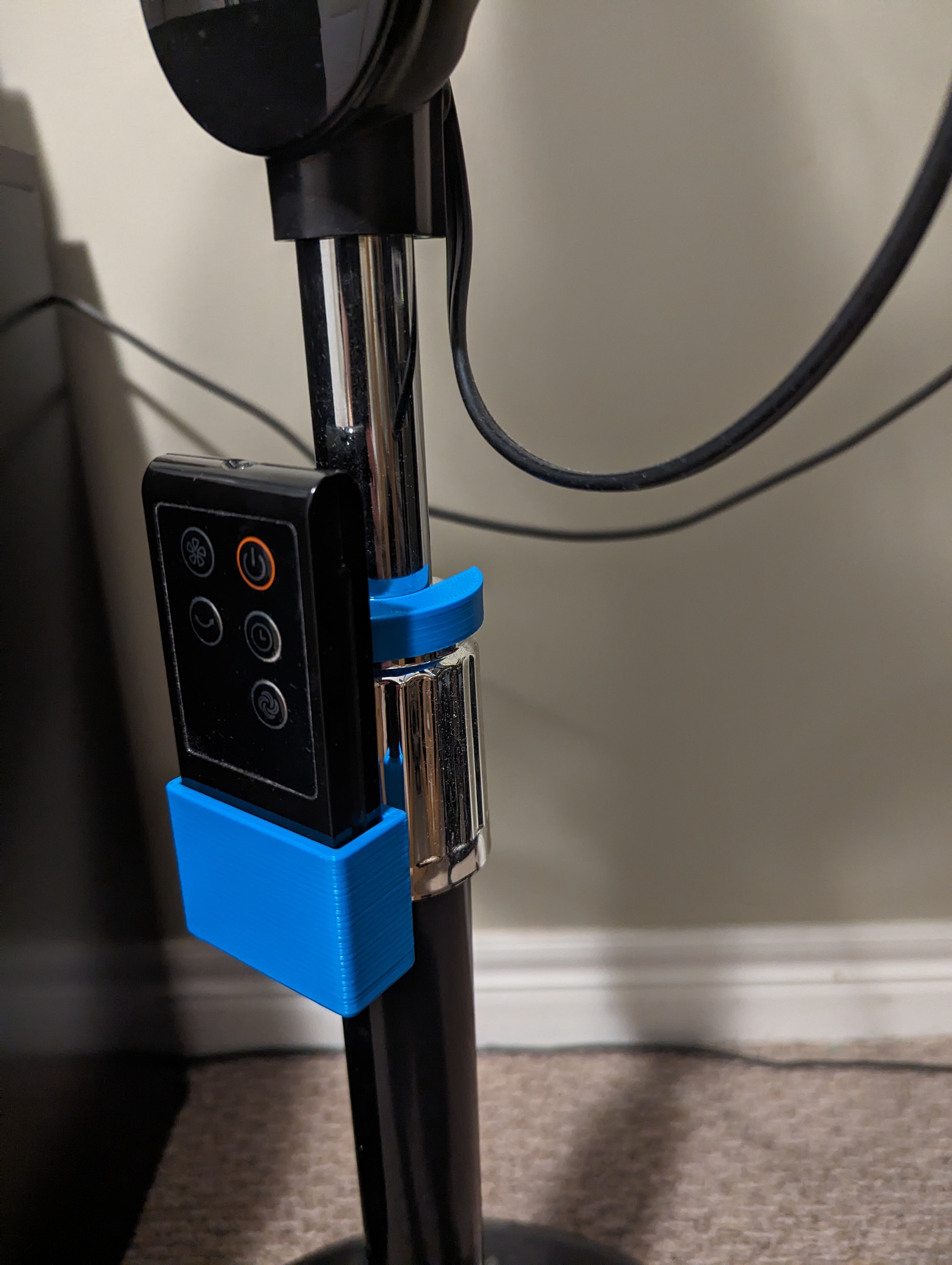 NOMA Pedestal Fan Remote Holder by ArgOfArgDomain | Download free STL ...