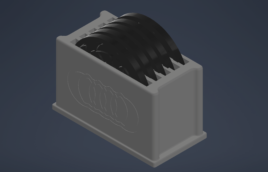 Coaster with holder by Matyáš Vejvoda | Download free STL model ...