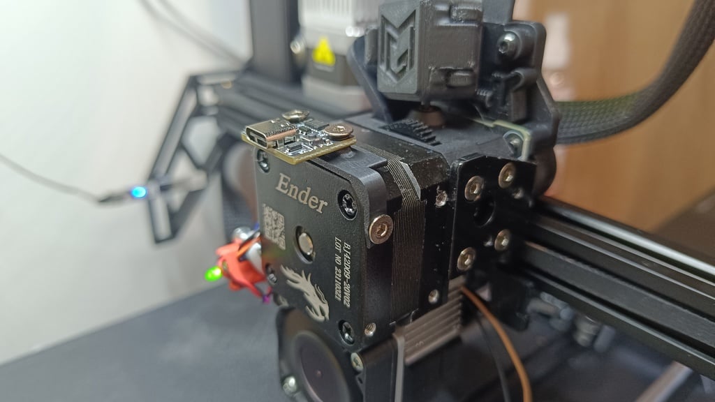 ADXL345 mount Ender 3 v3 SE by Kos Kos | Download free STL model ...