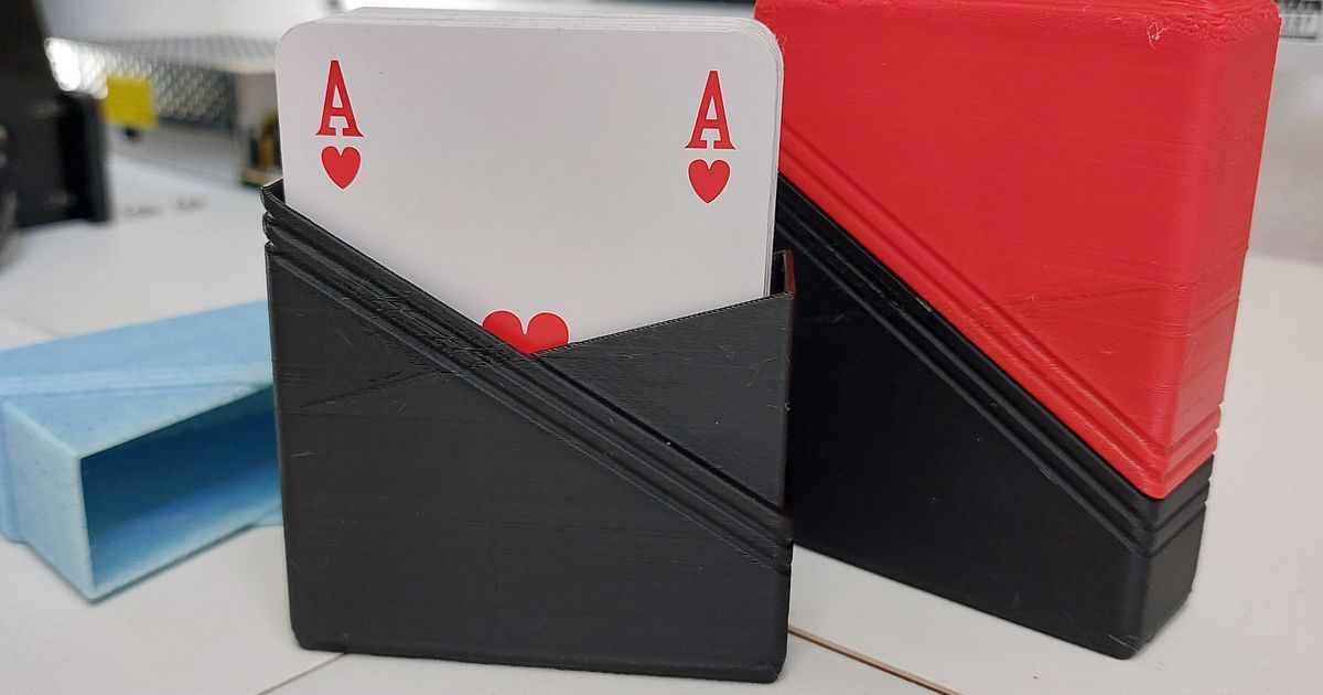 Minimalistic playing card case by MttUrs | Download free STL model ...