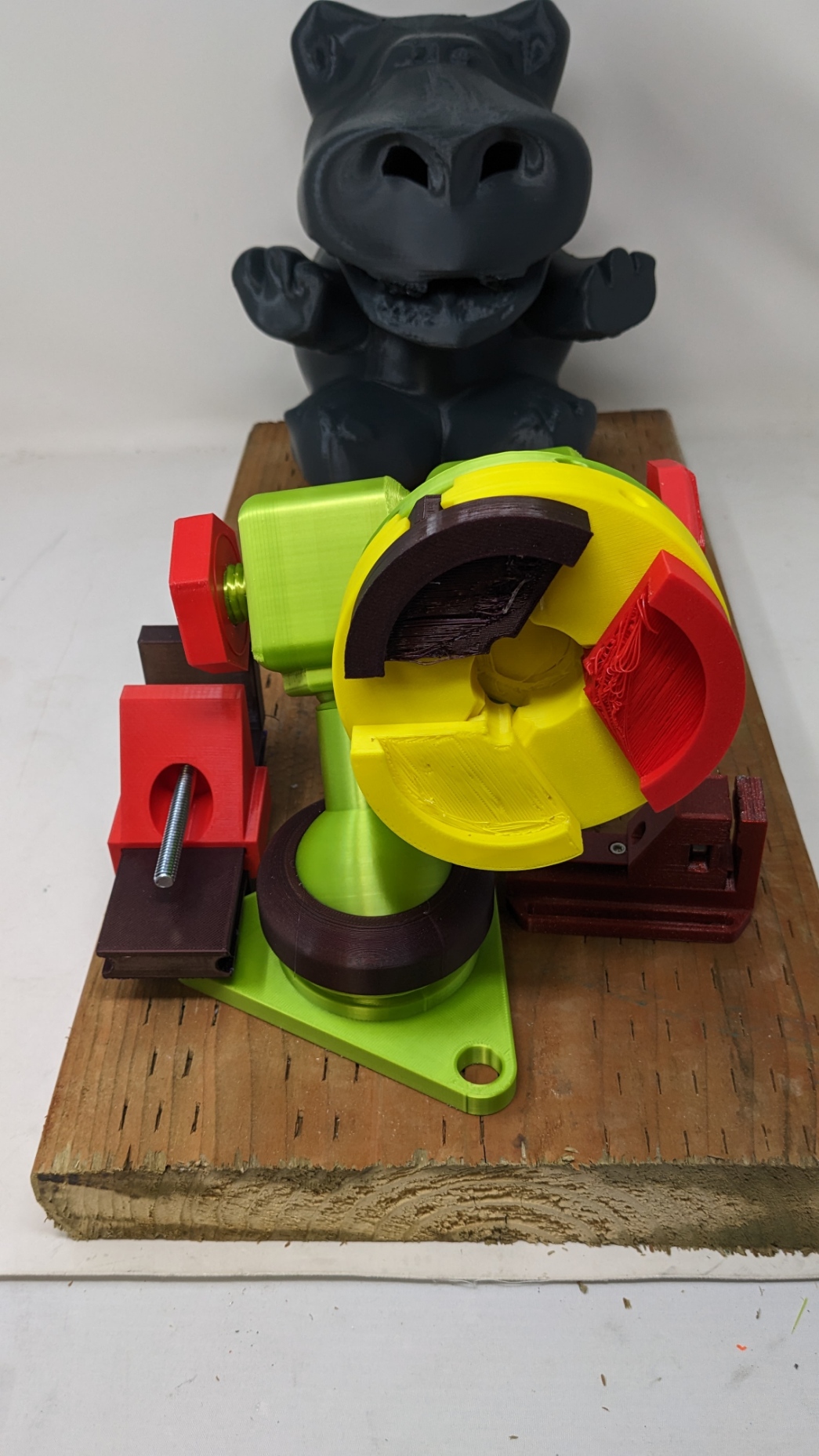 Work holder with clamp and chuck by Henry | Download free STL model ...