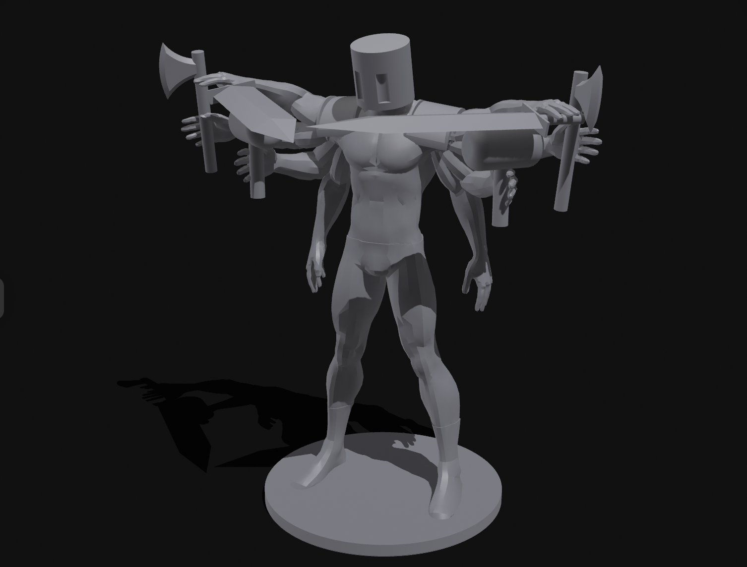 The 8 armed Smith- Beta by Mr. Poly | Download free STL model ...