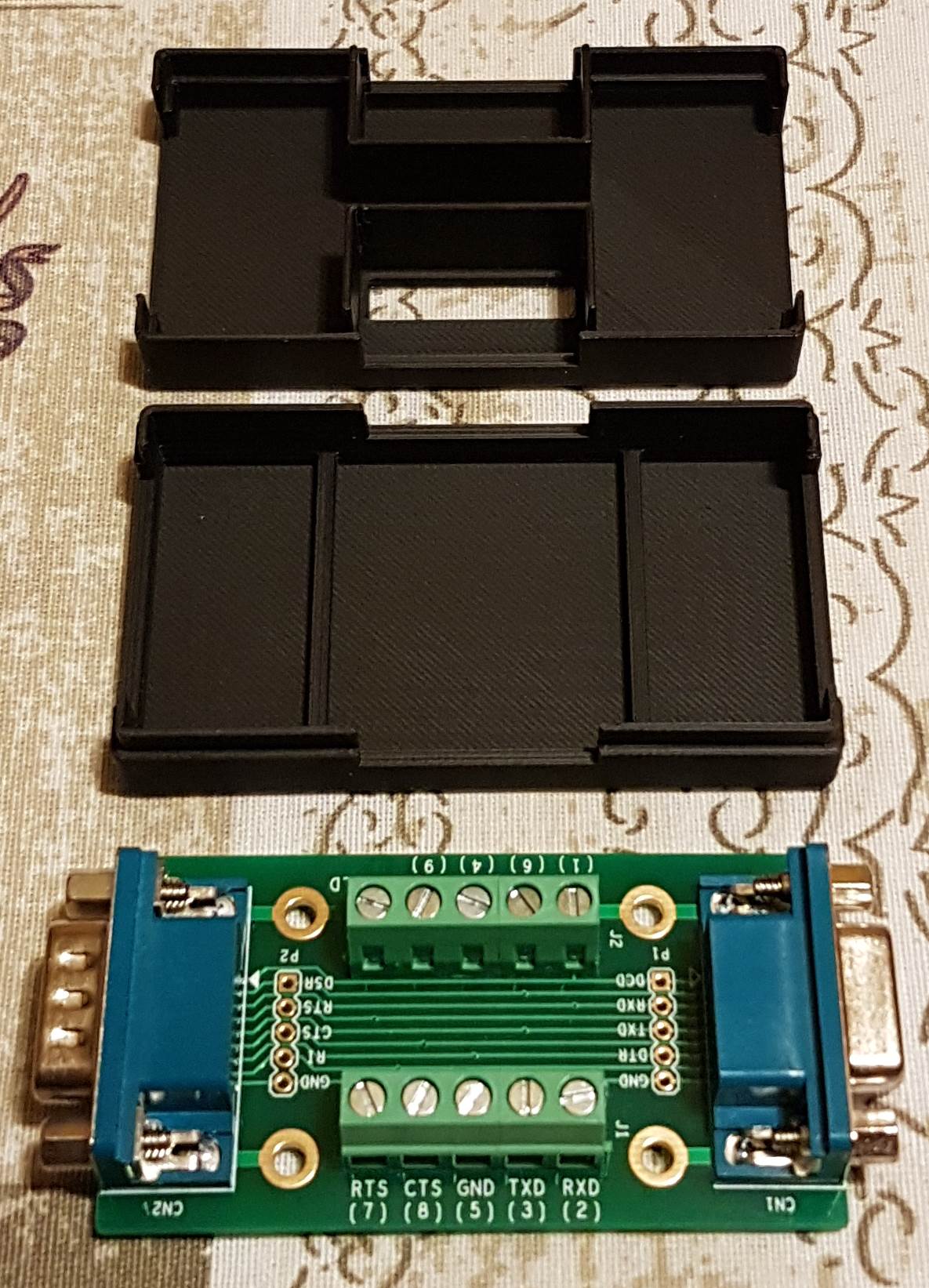 DB9 Breakout Board Case by Avise | Download free STL model | Printables.com