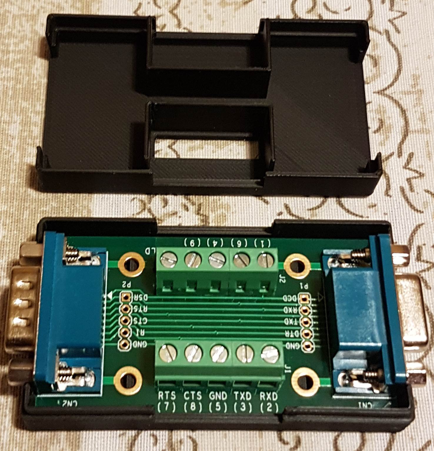 DB9 Breakout Board Case by Avise | Download free STL model | Printables.com