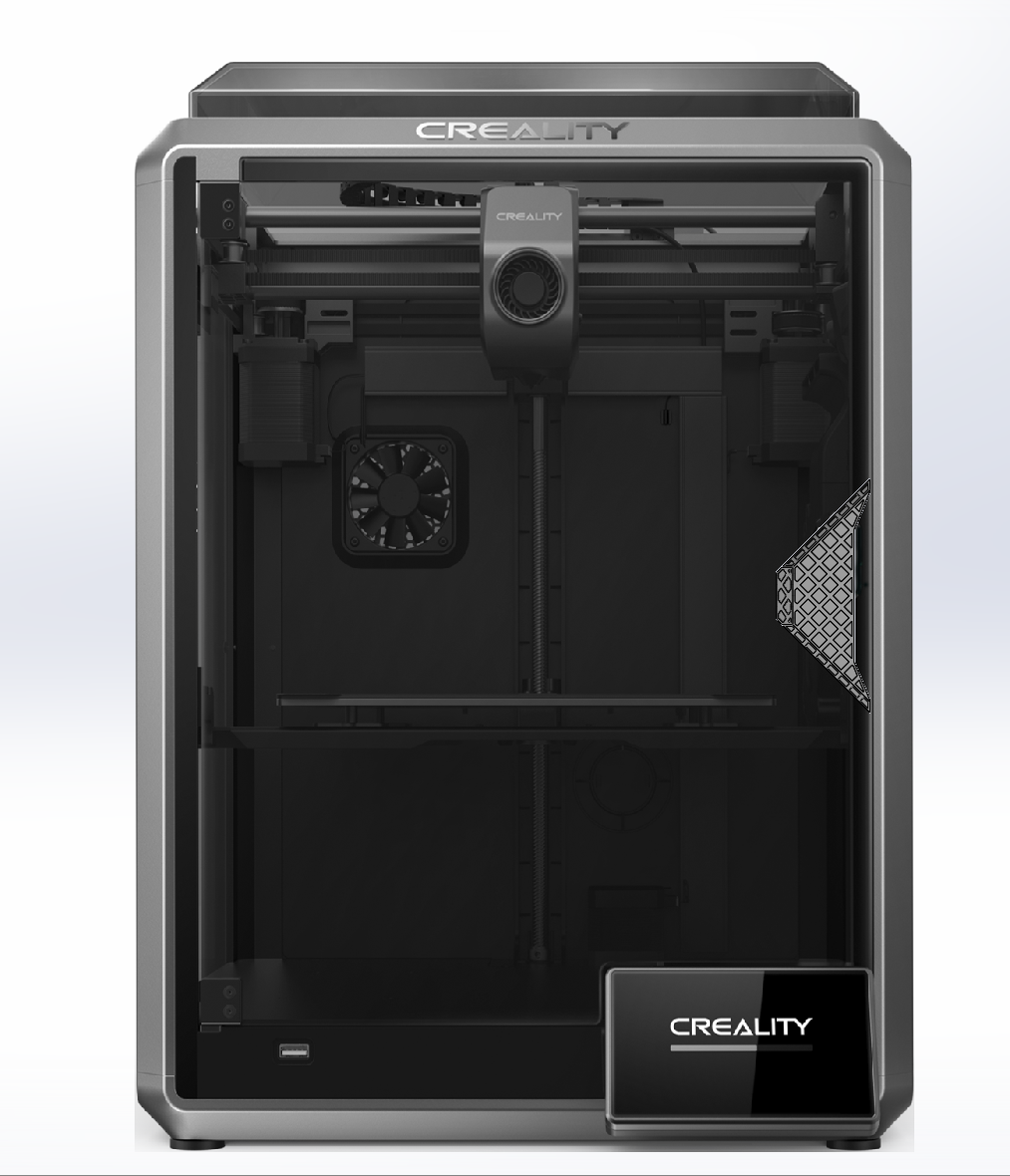Door handle creality k1 by mv83 | Download free STL model | Printables.com