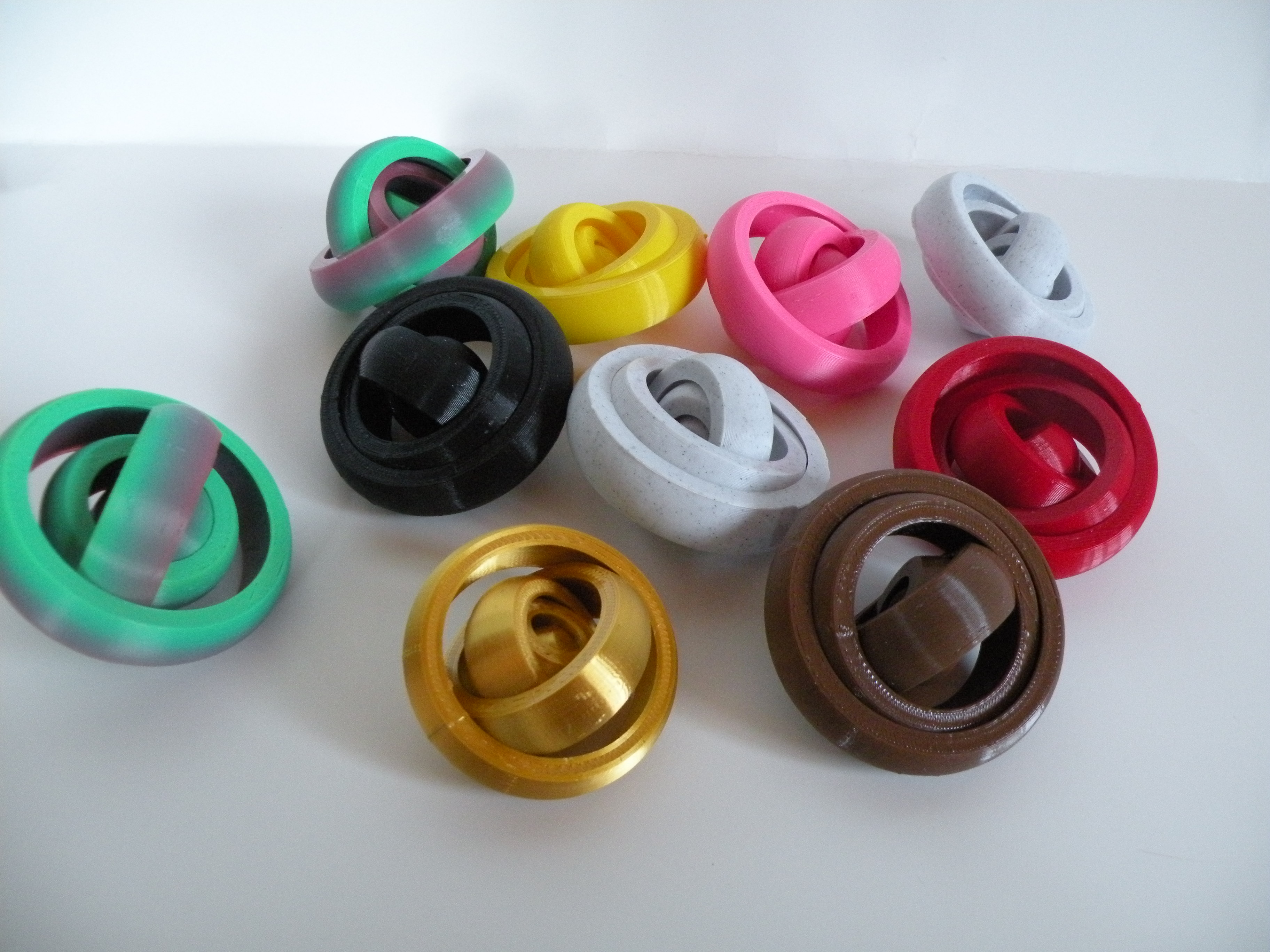 Rotating Rings Fidget Toy by Tytus Hubbard | Download free STL model ...