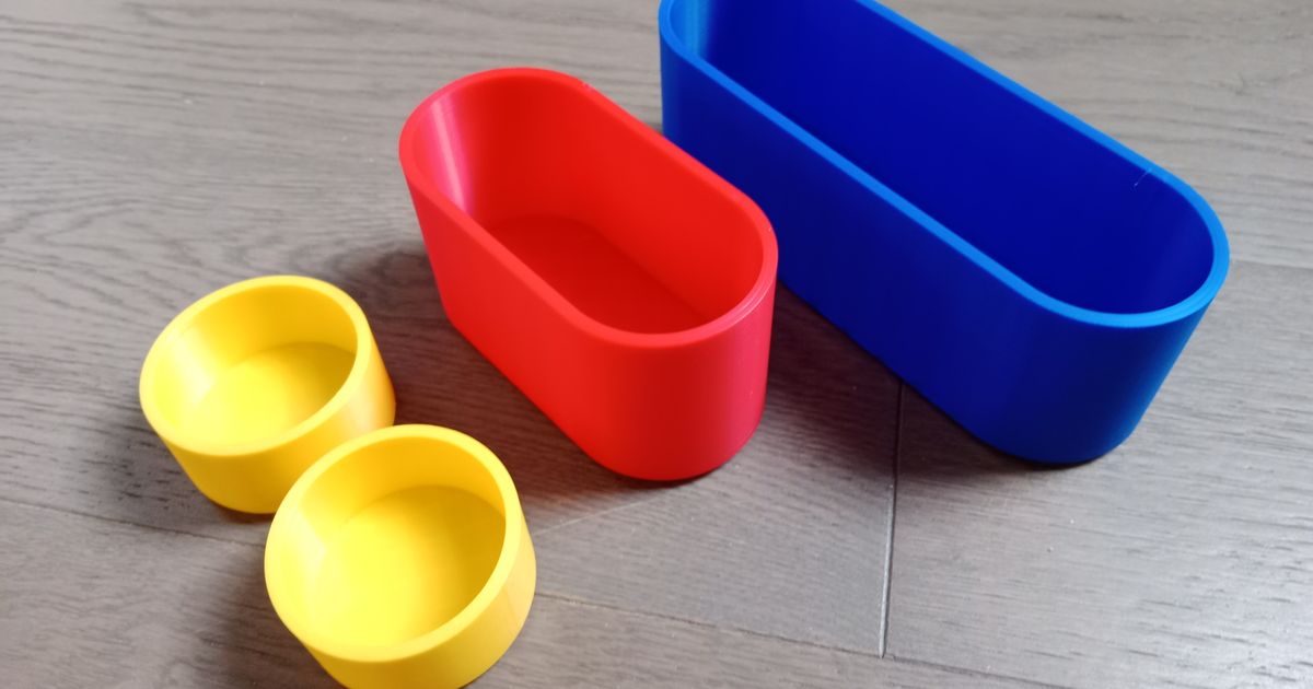 stackable boxes by Malo Pierrard | Download free STL model | Printables.com