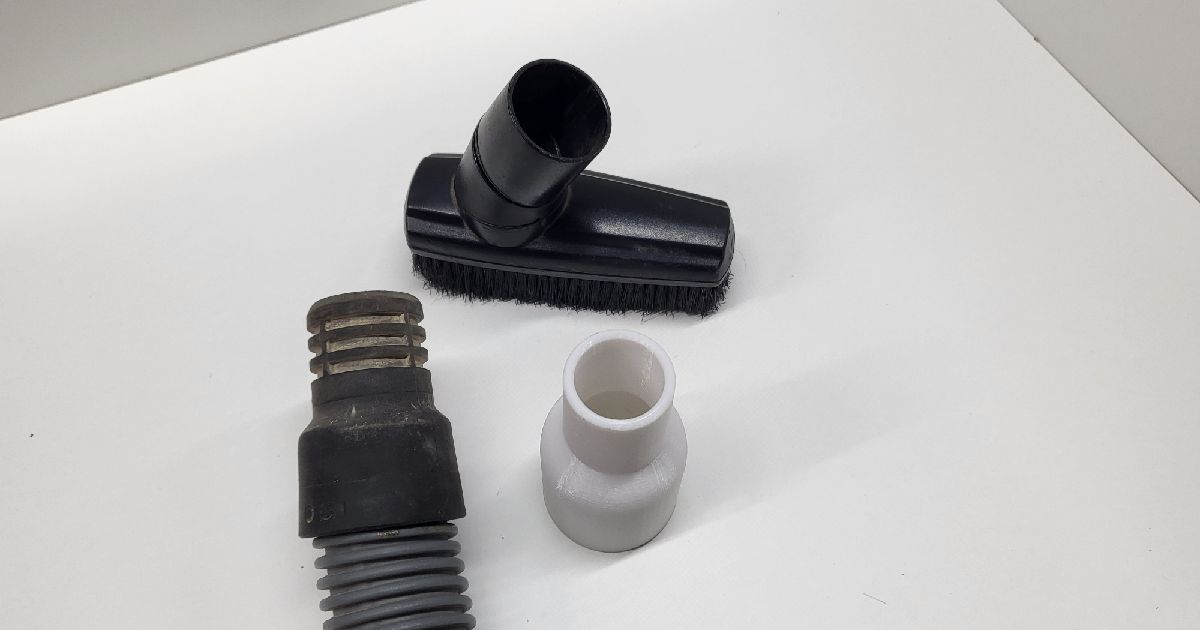 Adapter Staubsauger by FokieH | Download free STL model | Printables.com