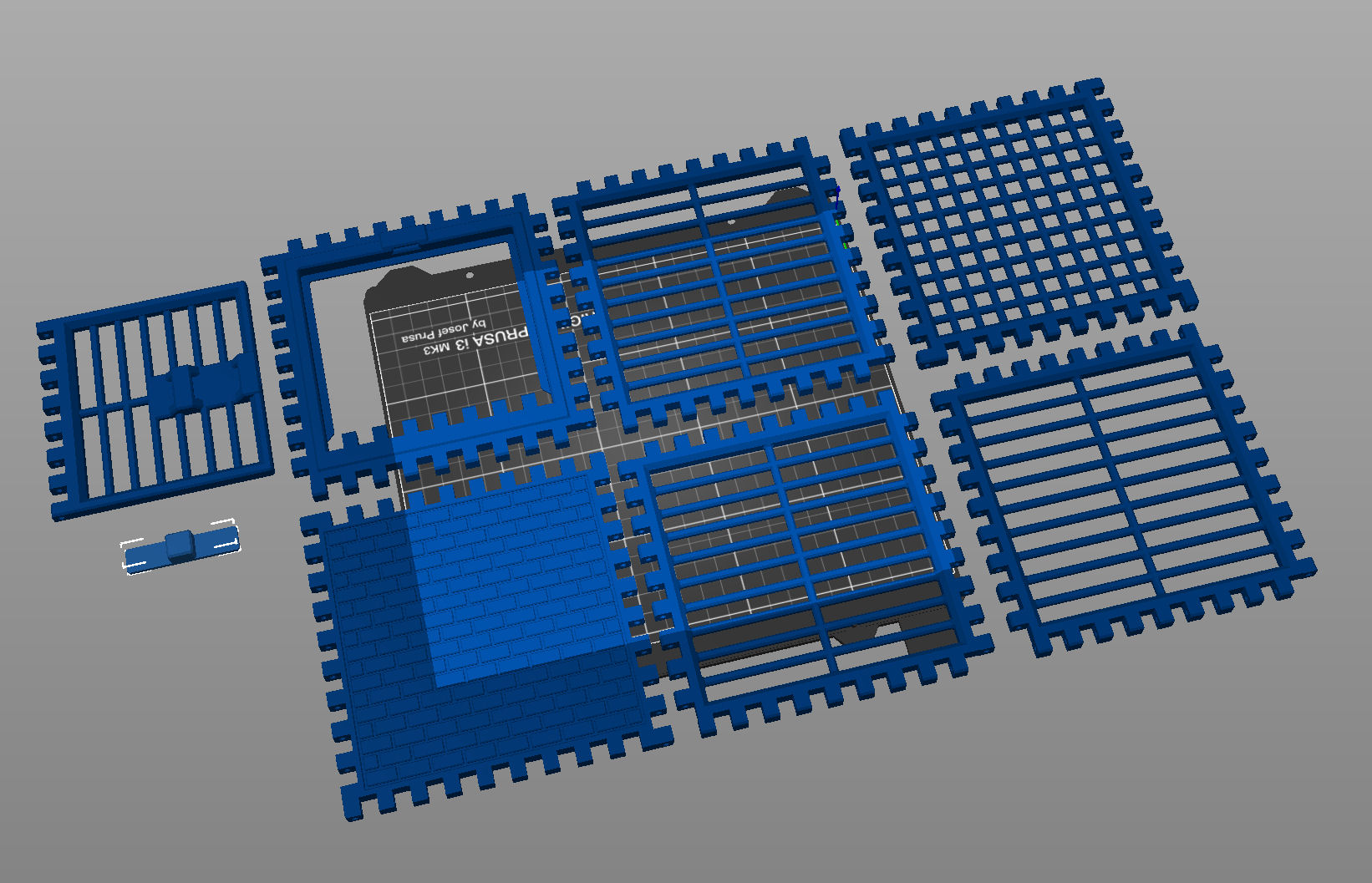 Toy prison (15cm x 15cm x 15cm) by wfvn | Download free STL model ...