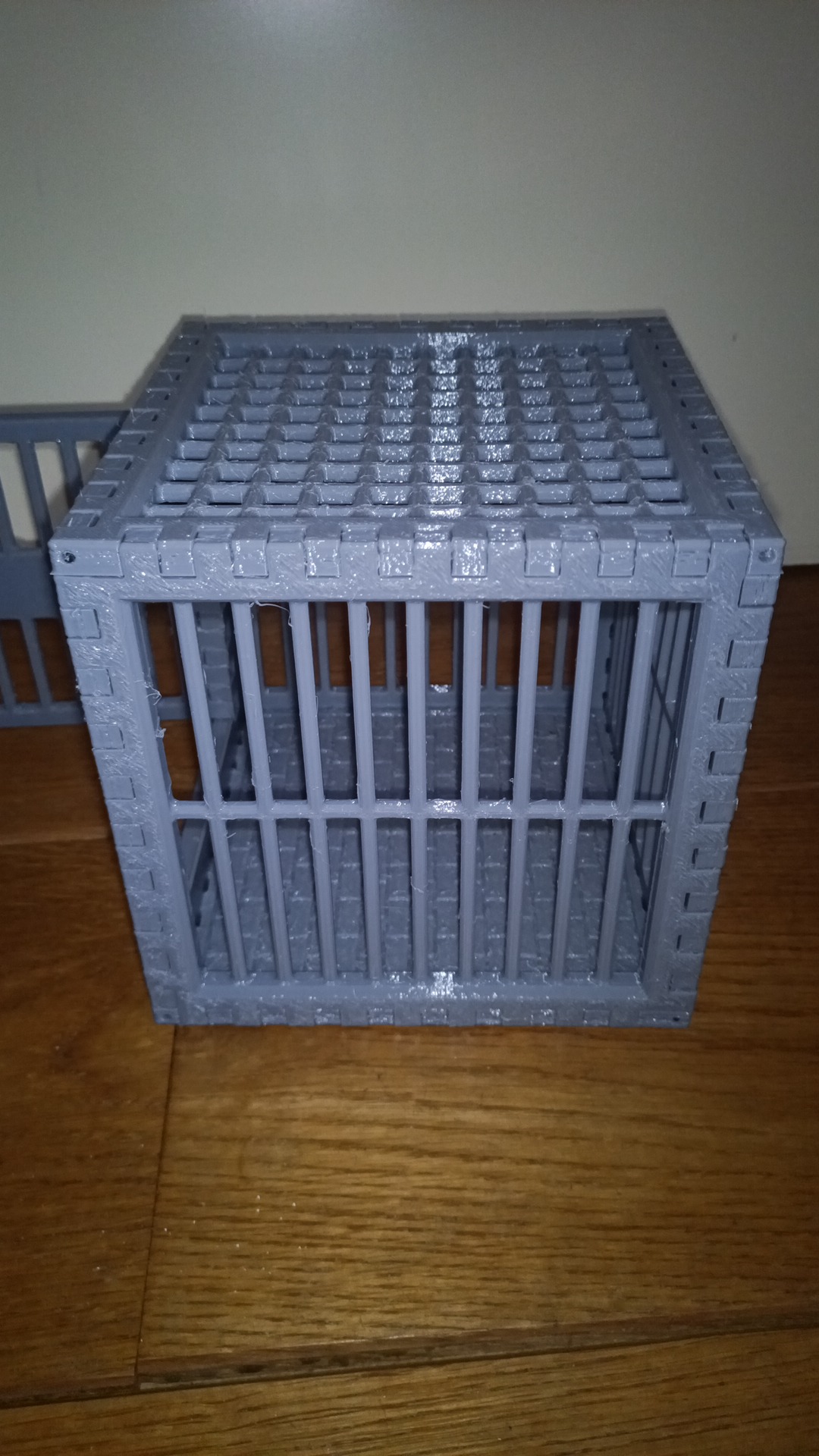Toy prison (15cm x 15cm x 15cm) by wfvn | Download free STL model ...
