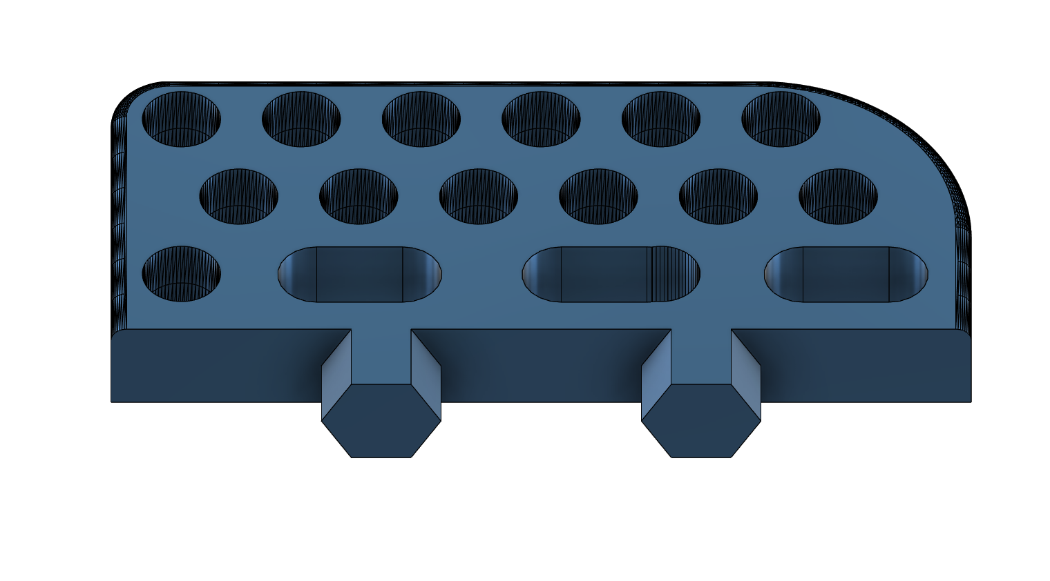 Screwdriver holder with slots - Honeycomb storage wall by drew open ...