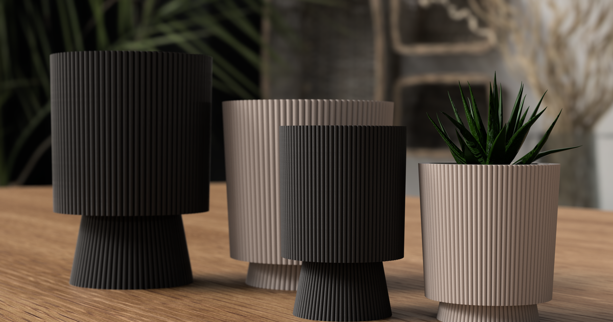 Juno Planter Collection by Sabre Design | Printables Store