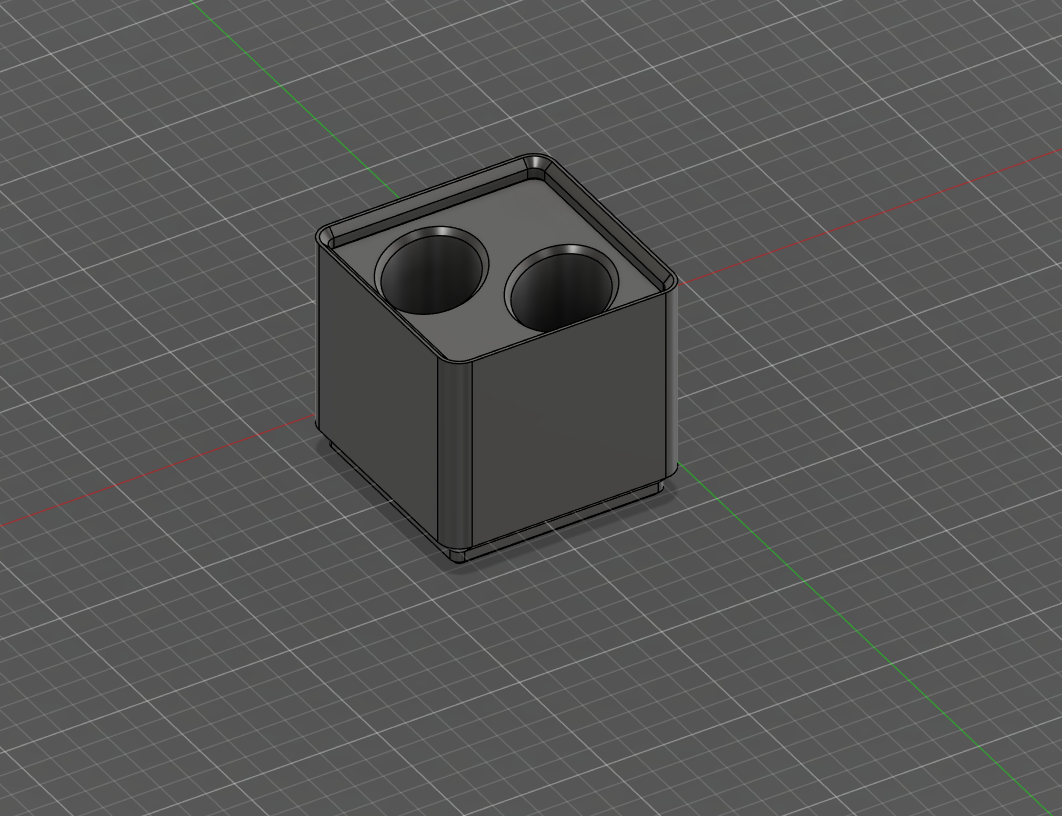 Gridfinity 1x1 Chisel Tip Sharpie Holder x2 by Cinema3D | Download free ...