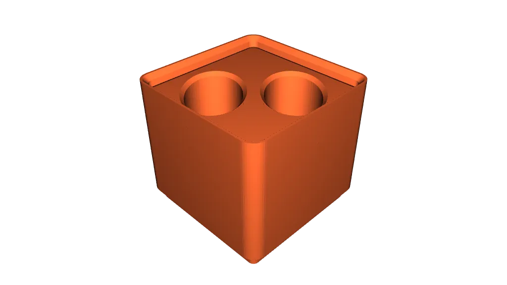 Gridfinity 1x1 Chisel Tip Sharpie Holder x2 by Cinema3D | Download free ...