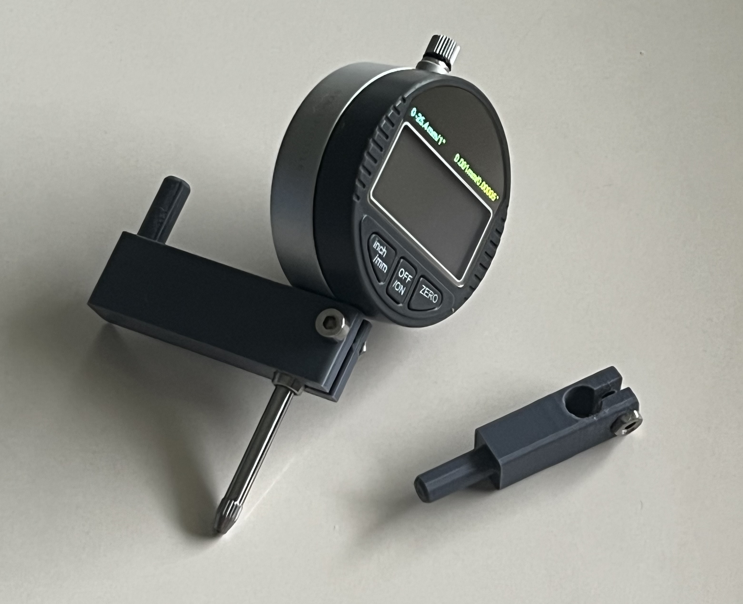 Dial Indicator Holder Spindle Mount by Mbrady | Download free STL model ...