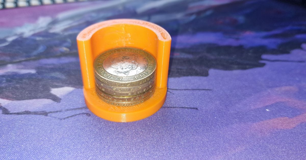 GB Coin counter by Slugsie | Download free STL model | Printables.com