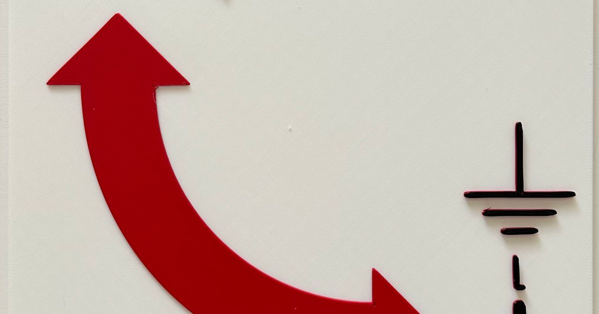 Lock Unlock Signage for Lab Door by wedgeworks | Download free STL ...