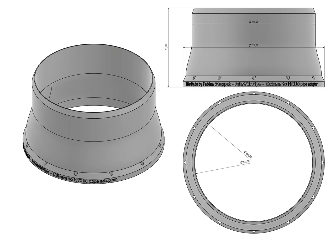 PrintAirPipe – Printable pipe system – complete set *updated 06.2024 ...
