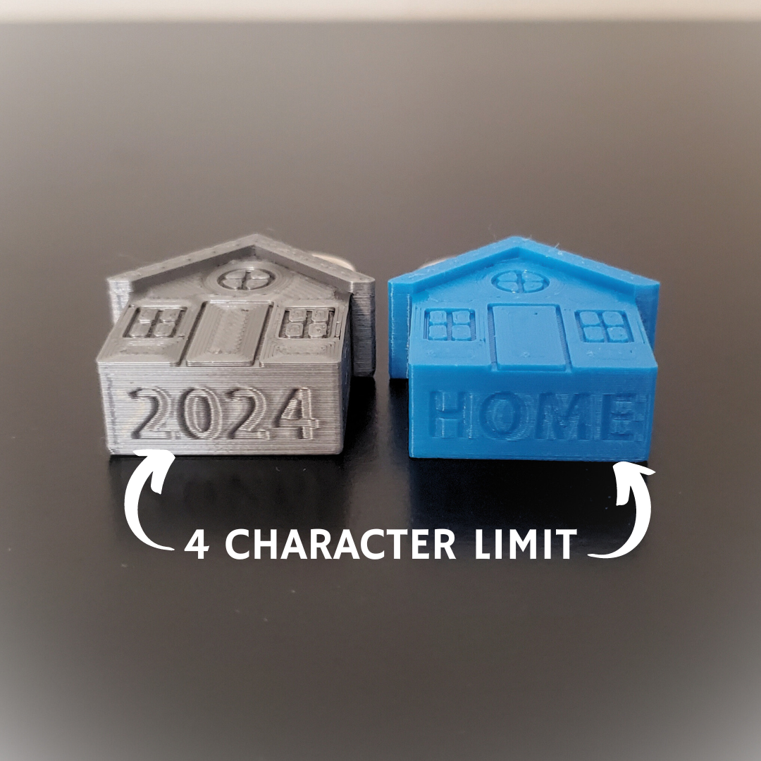 Mini House Keychains by Ziggy | Download free STL model | Printables.com