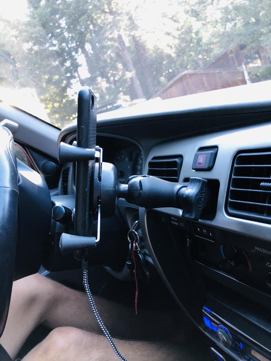 3rd Gen 4runner Clock Ram Mount by Noah Perez | Download free STL model ...