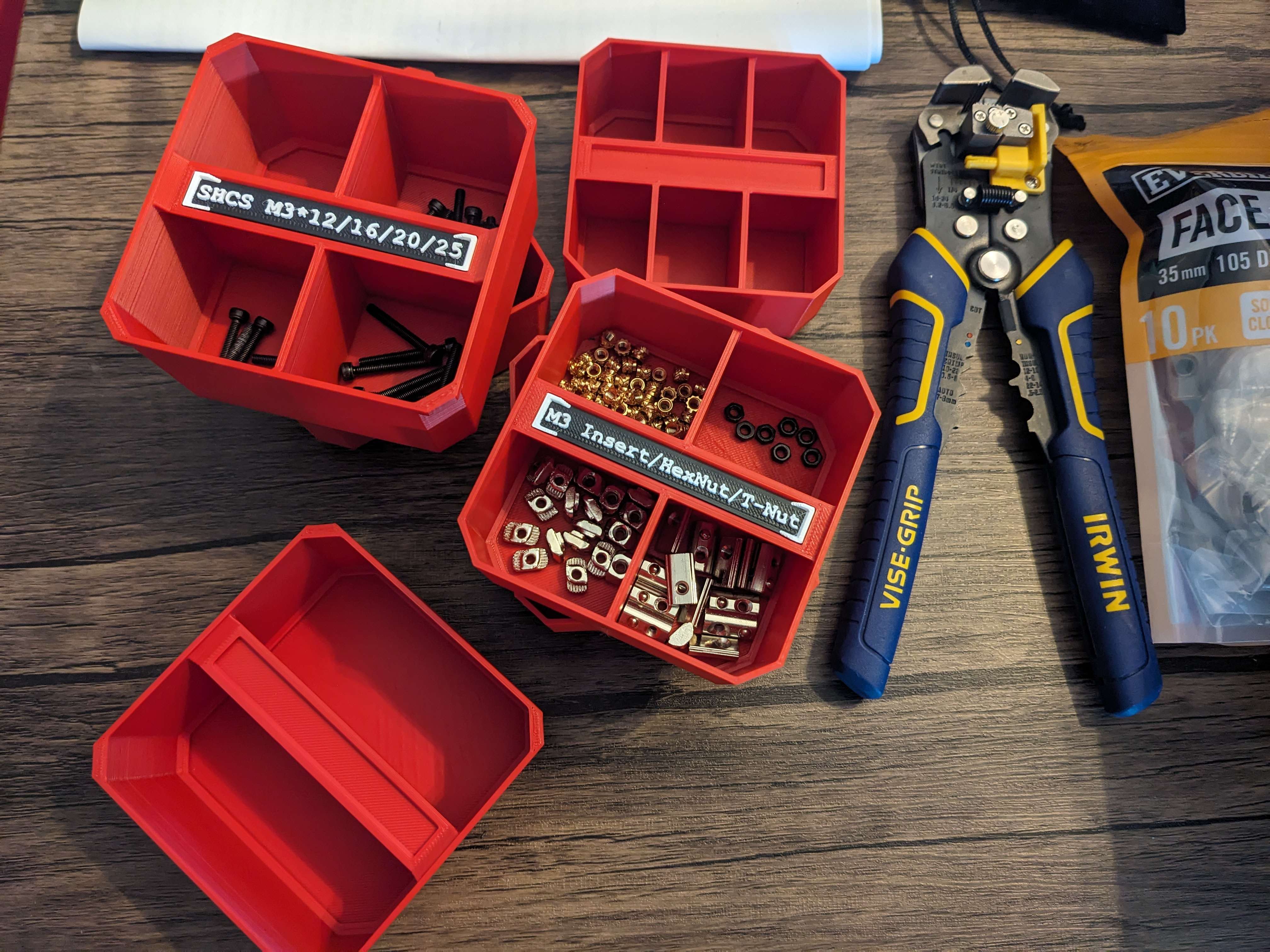 PackUp + Lables Nesting Bin Remix for Milwaukee Packout by ...