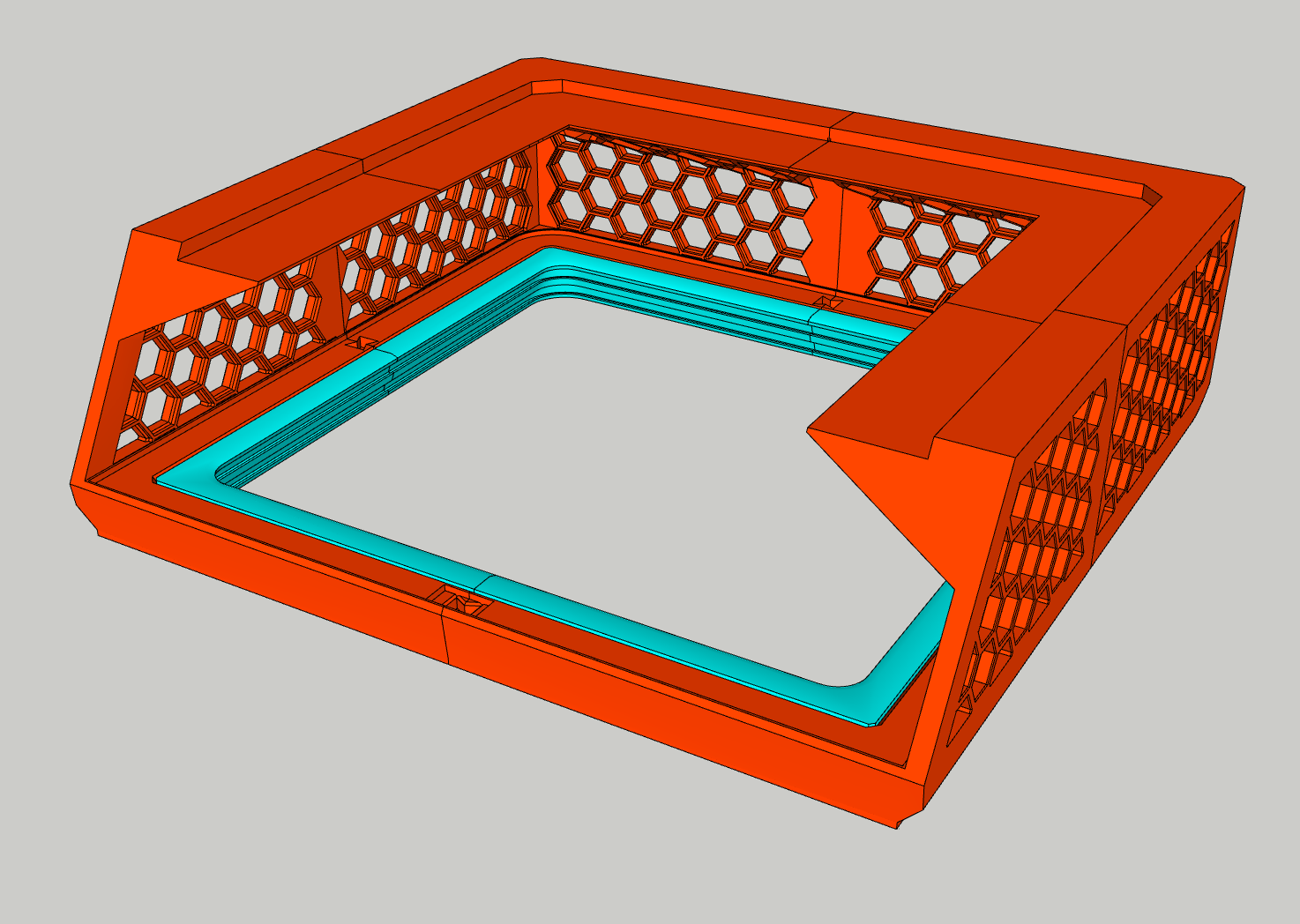 Dual Led strip Holder by Spectre | Download free STL model | Printables.com