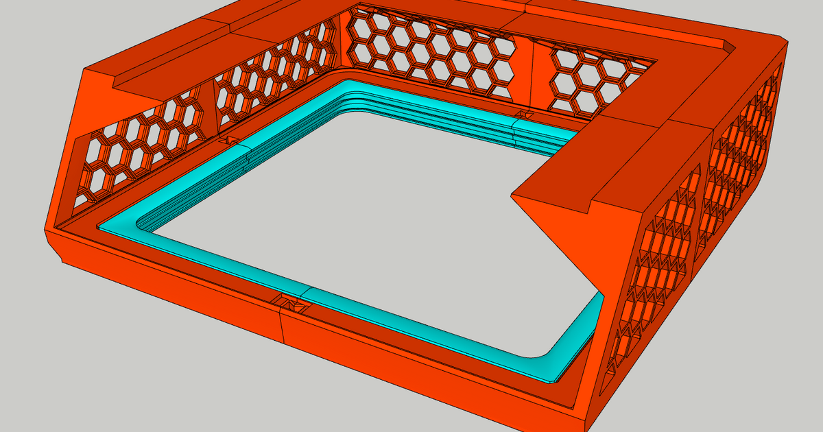 Dual Led strip Holder by Spectre | Download free STL model | Printables.com