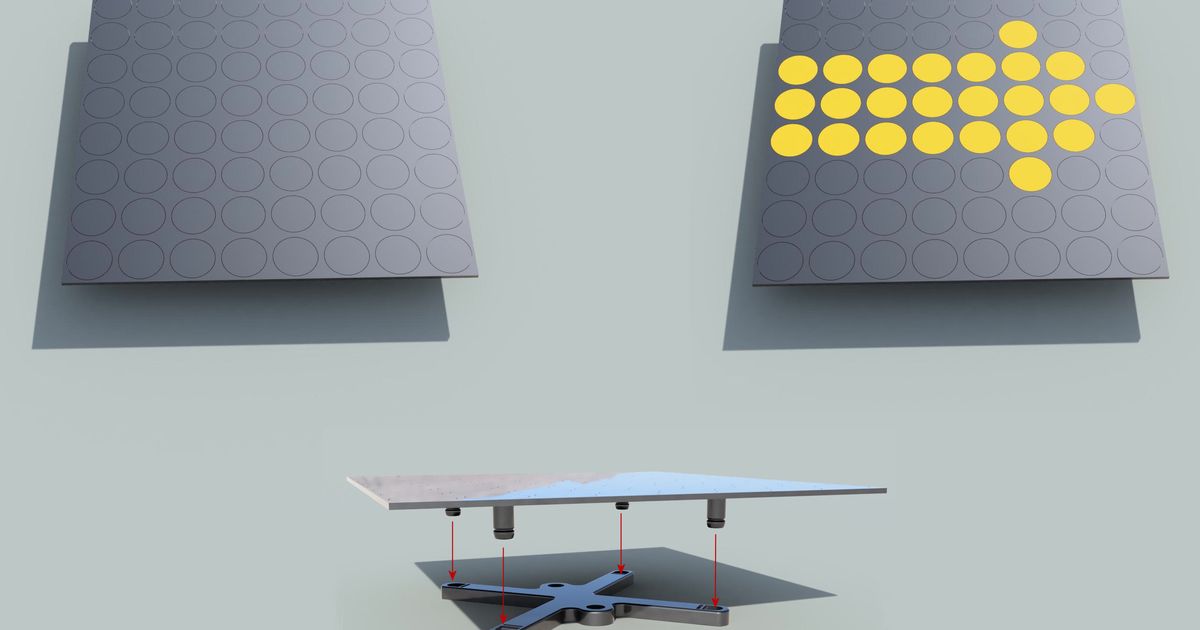 Dot Matrix Tiles (print in place) par Wim V | Téléchargez gratuitement ...