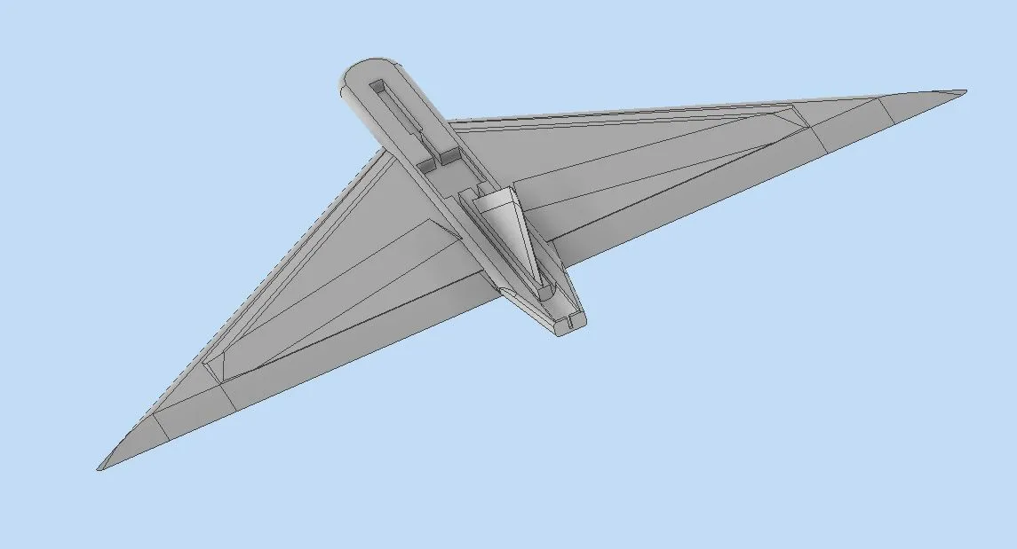 One piece rc plane by 3DJakobo | Download free STL model | Printables.com