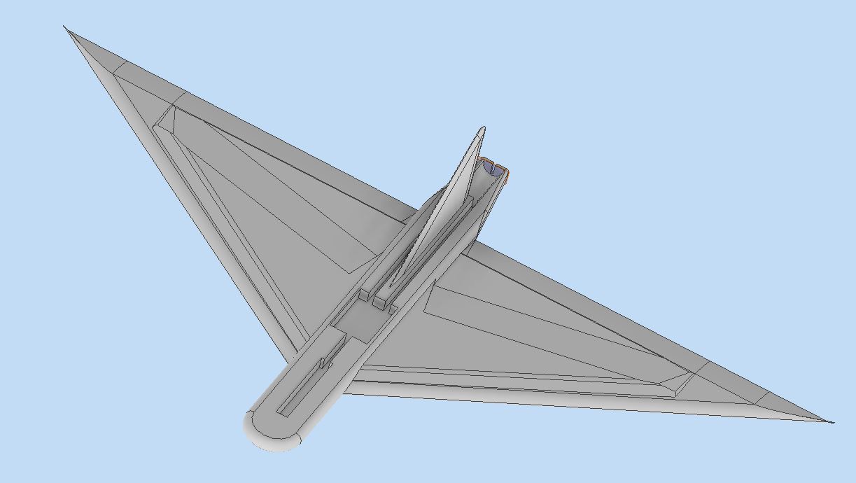 One piece rc plane by 3DJakobo | Download free STL model | Printables.com