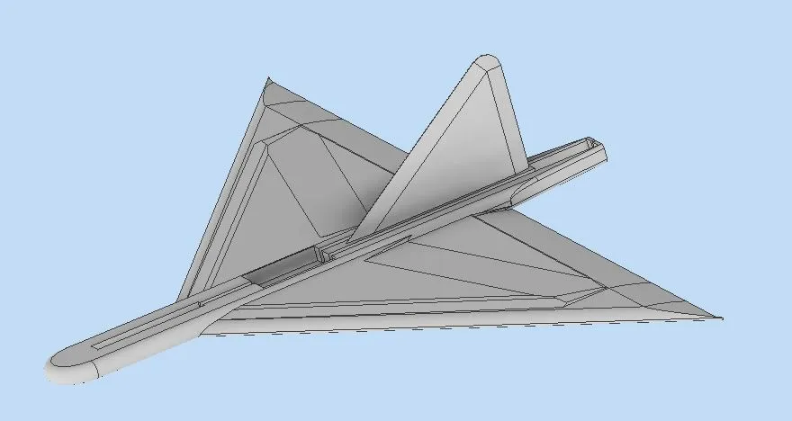 One piece rc plane by 3DJakobo | Download free STL model | Printables.com