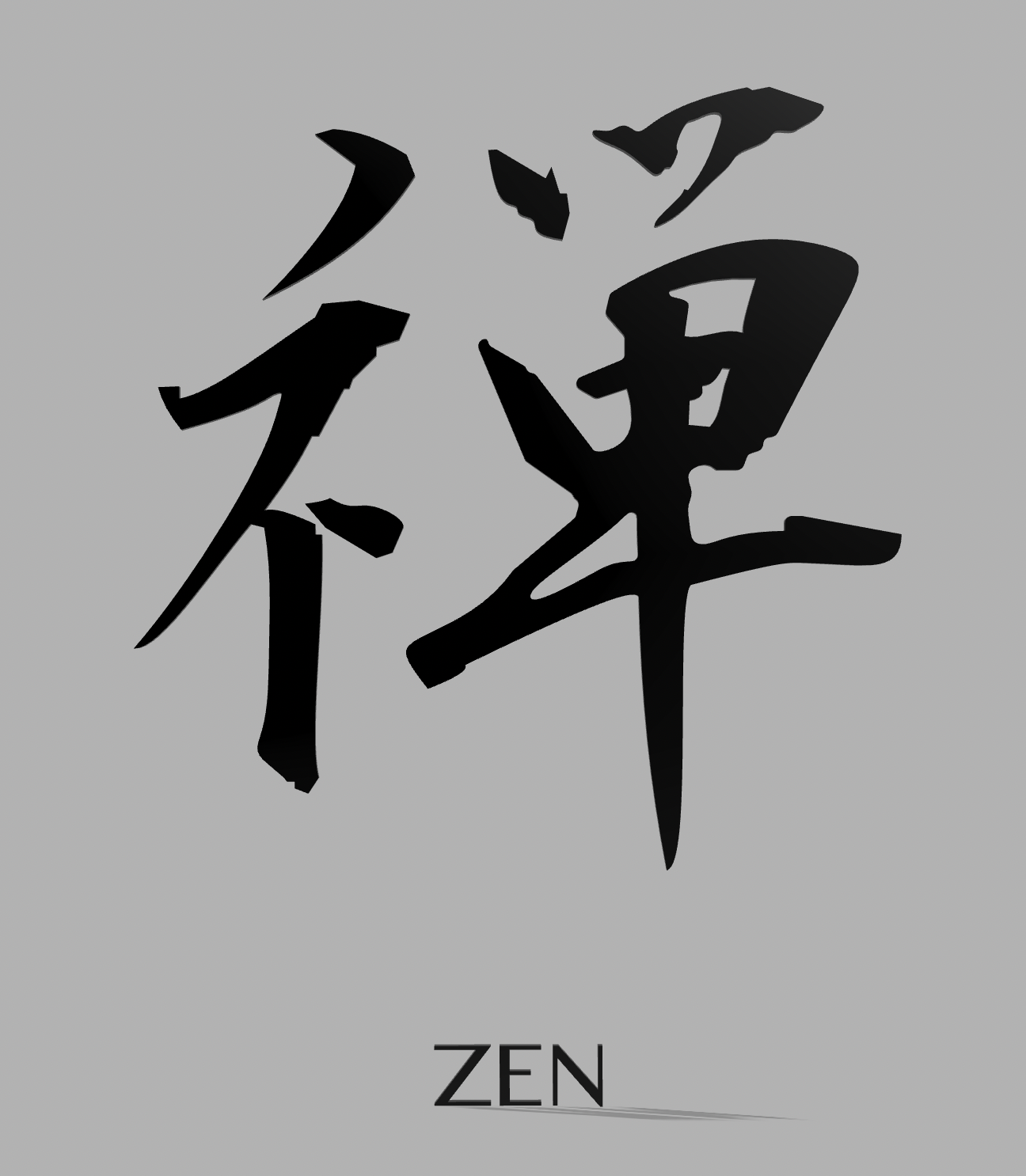 Wallart -Zen by 3DPrint68 | Download free STL model | Printables.com