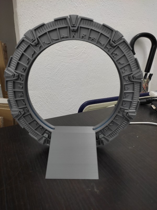 Milky way stargate led lamp by Tooner.it | Download free STL model ...