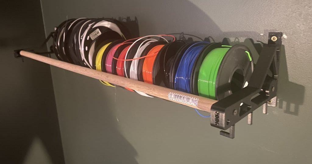 200G Filament Storage Rack by CobraDesign47 | Download free STL model ...