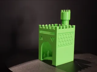 FRILL3D Castle (Test Print) by FRILL3D Designs | Download free STL ...
