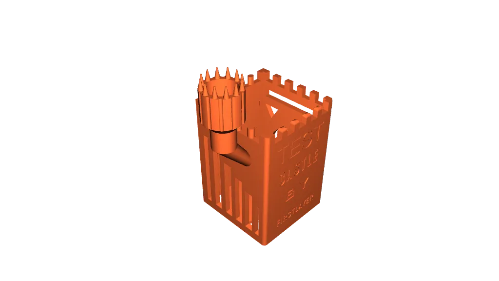Test Castle by AA | Download free STL model | Printables.com